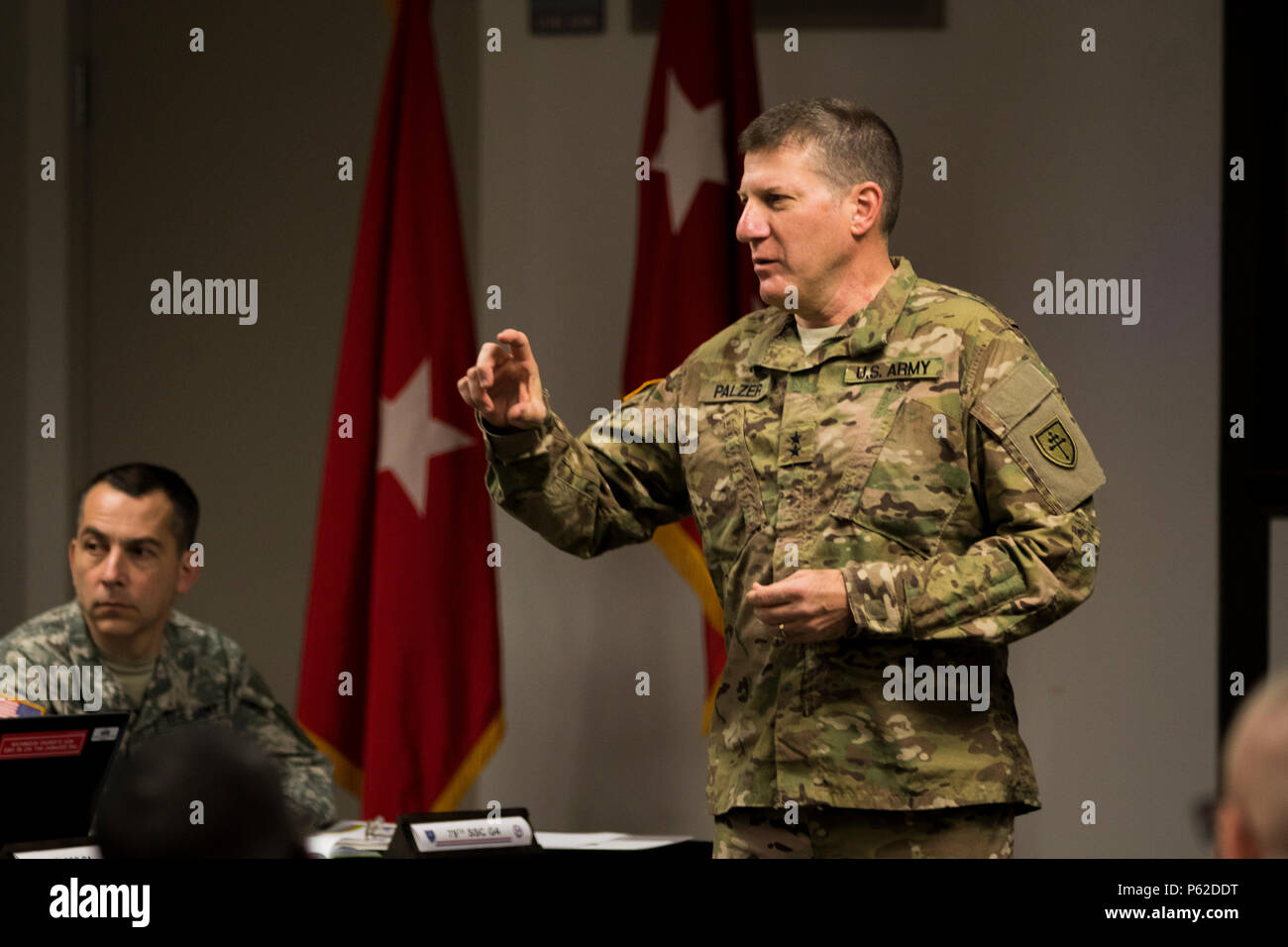 Maj. Gen. Mark Palzer, 79th Sustainment Support Command speaks about ...
