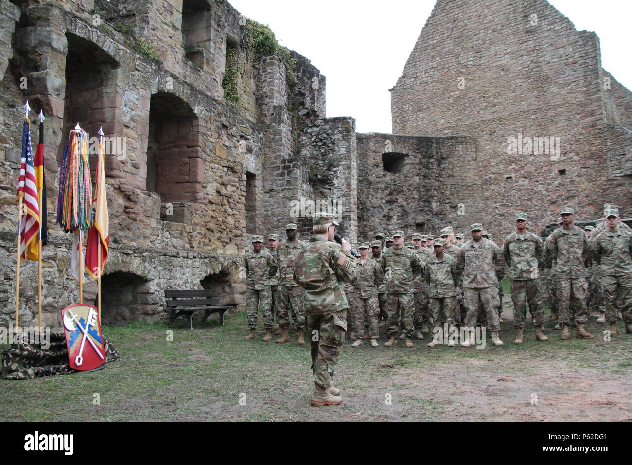 KUSEL, Germany – 16th Sustainment Brigade commander, Col. Michelle M.T ...