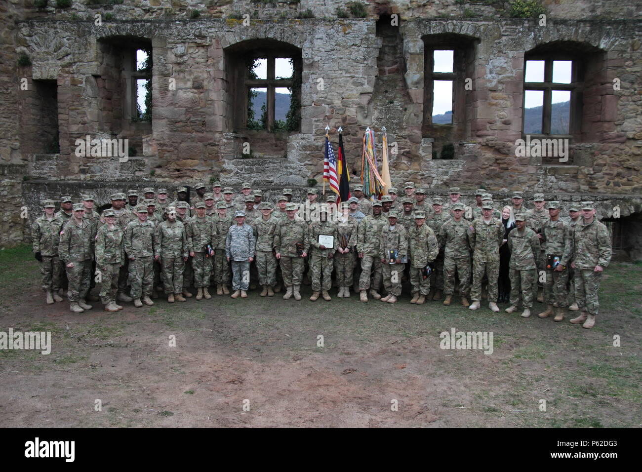 KUSEL, Germany – 16th Sustainment Brigade’s 53 reenlisting Soldiers ...