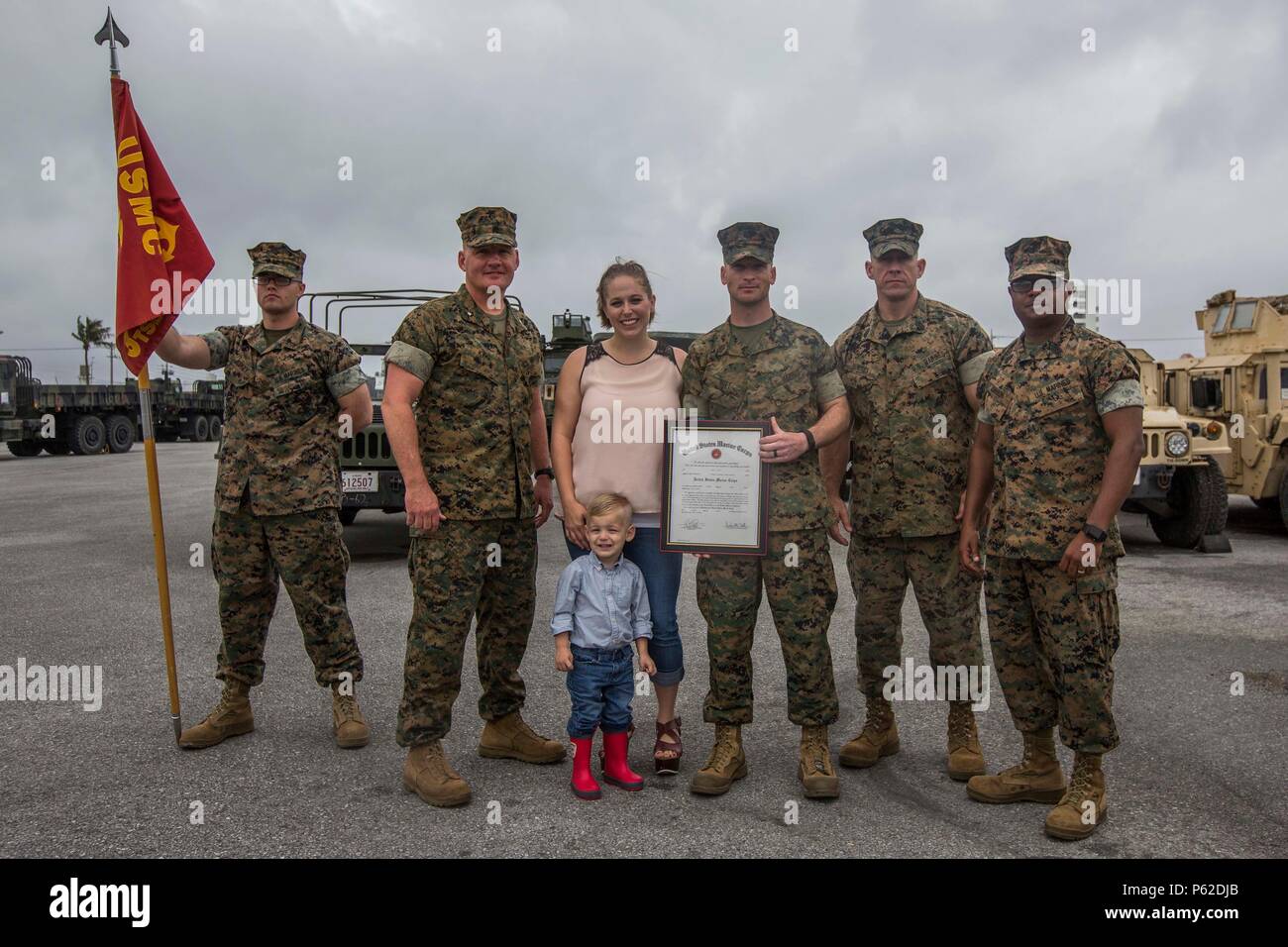 U.S. Marines Corps, BGen. Tracy W. King, 3D Marine Logistics Group ...