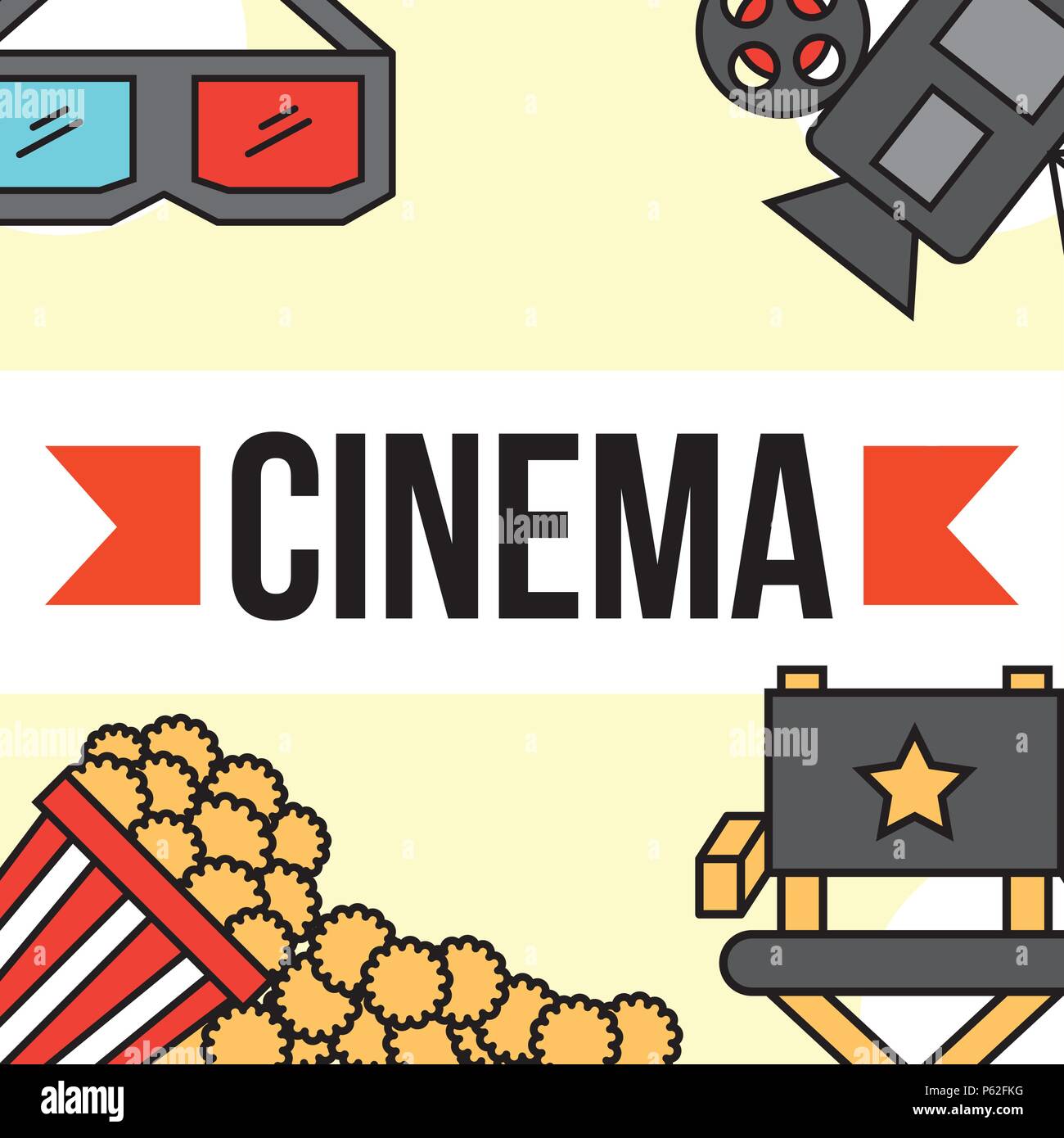 film movie cinema Stock Vector Image & Art - Alamy