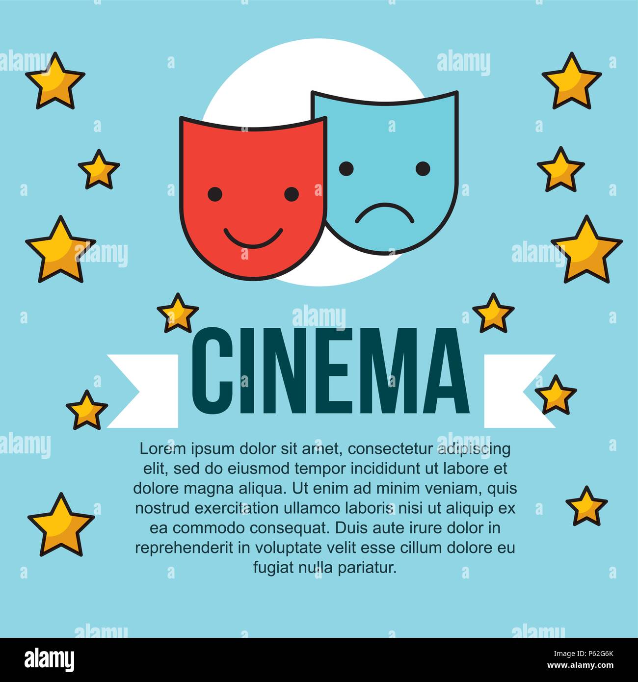 Drama film poster Stock Vector Images - Alamy