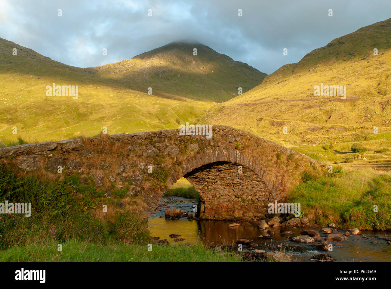 Pack Horse Bridge near Inverary, Argylle and Bute, Scotland, UK Stock ...