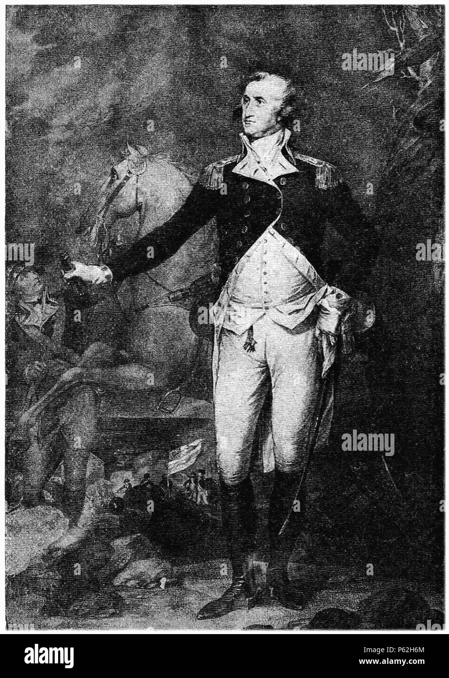 Life of george washington Black and White Stock Photos & Images - Alamy