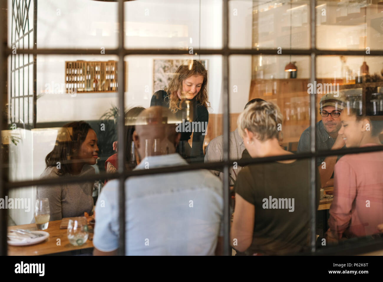 African american waitress customers hi-res stock photography and images ...