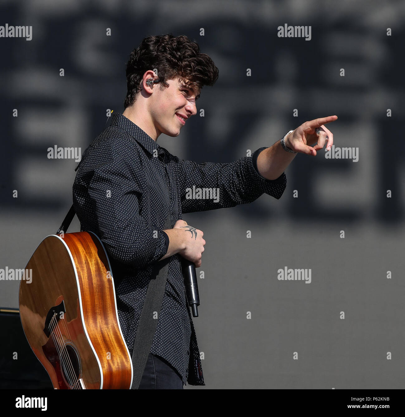 BBC Radio 1's Biggest Weekend in Singleton Park - Shawn Mendes ...