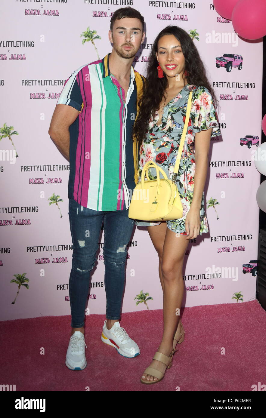 London.UK. Charlie Quirke at the PrettyLittleThing x Maya Jama Launch ...
