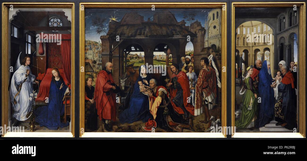 Rogier van der Weyden or Roger de la Pasture (1399/1400 Ð 1464) was an Early Flemish painter. St ...