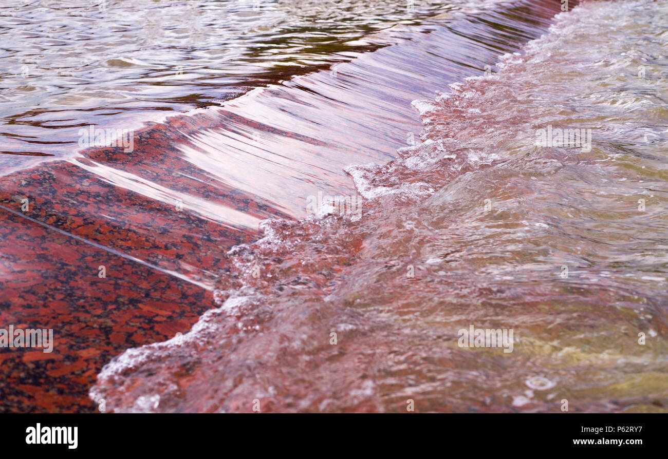 Water flowing in fountain texture hi-res stock photography and images ...