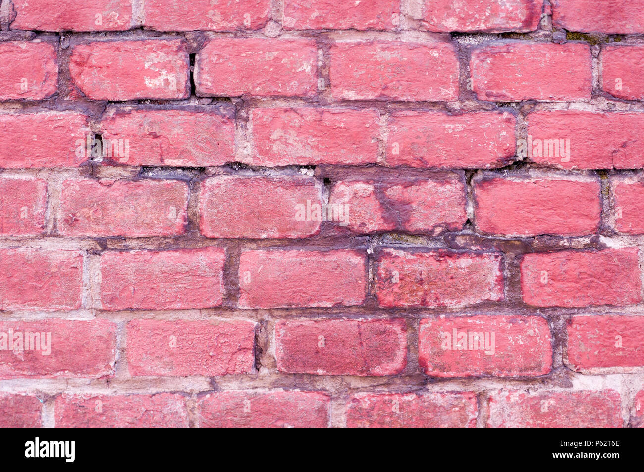 wall of red bricks texture, background Stock Photo - Alamy
