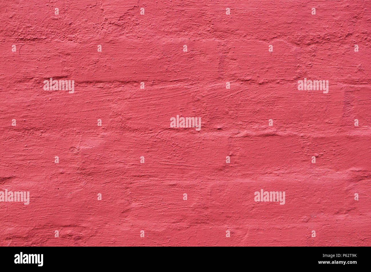 wall of brick painted red background. texture Stock Photo - Alamy