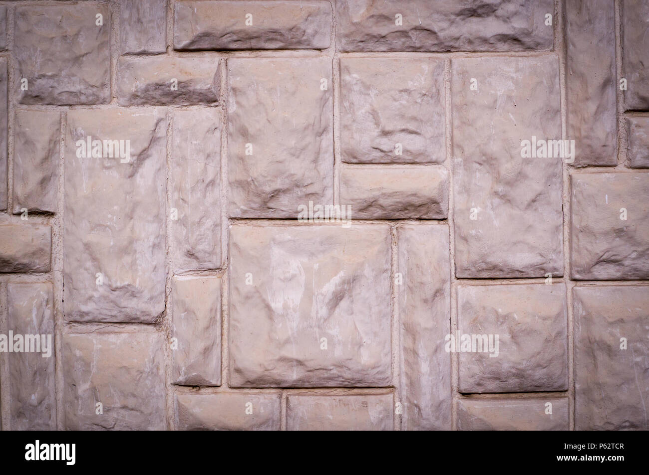 textured block shaped wall background. texture, vignette. architecture ...