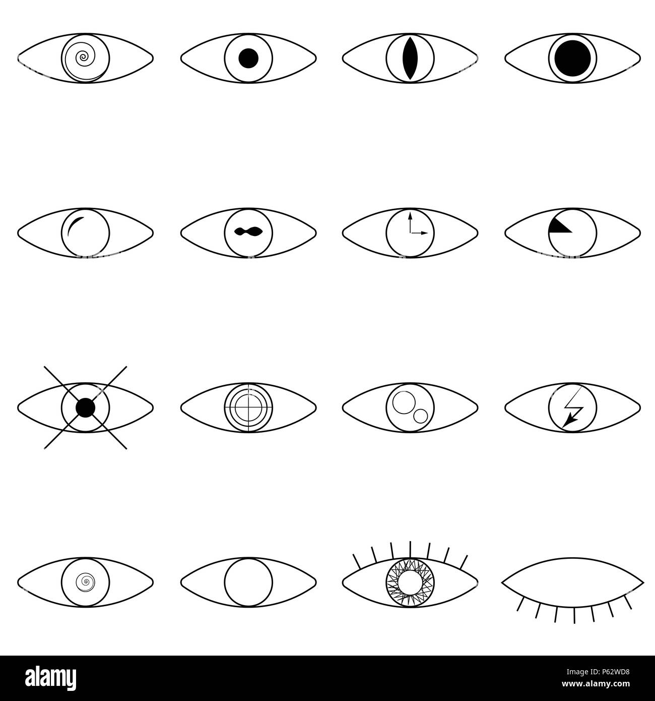 Eye Positions High Resolution Stock Photography and Images - Alamy