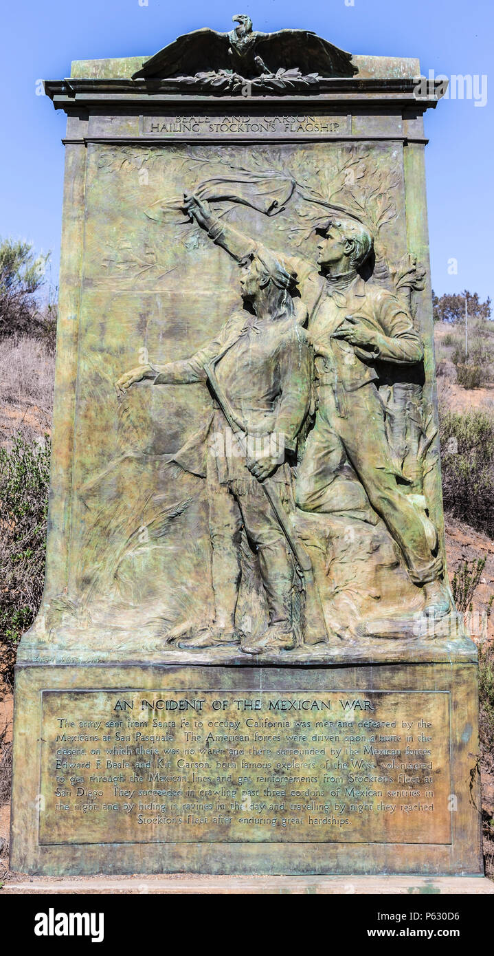 San pasqual battlefield state historic park hi-res stock photography ...