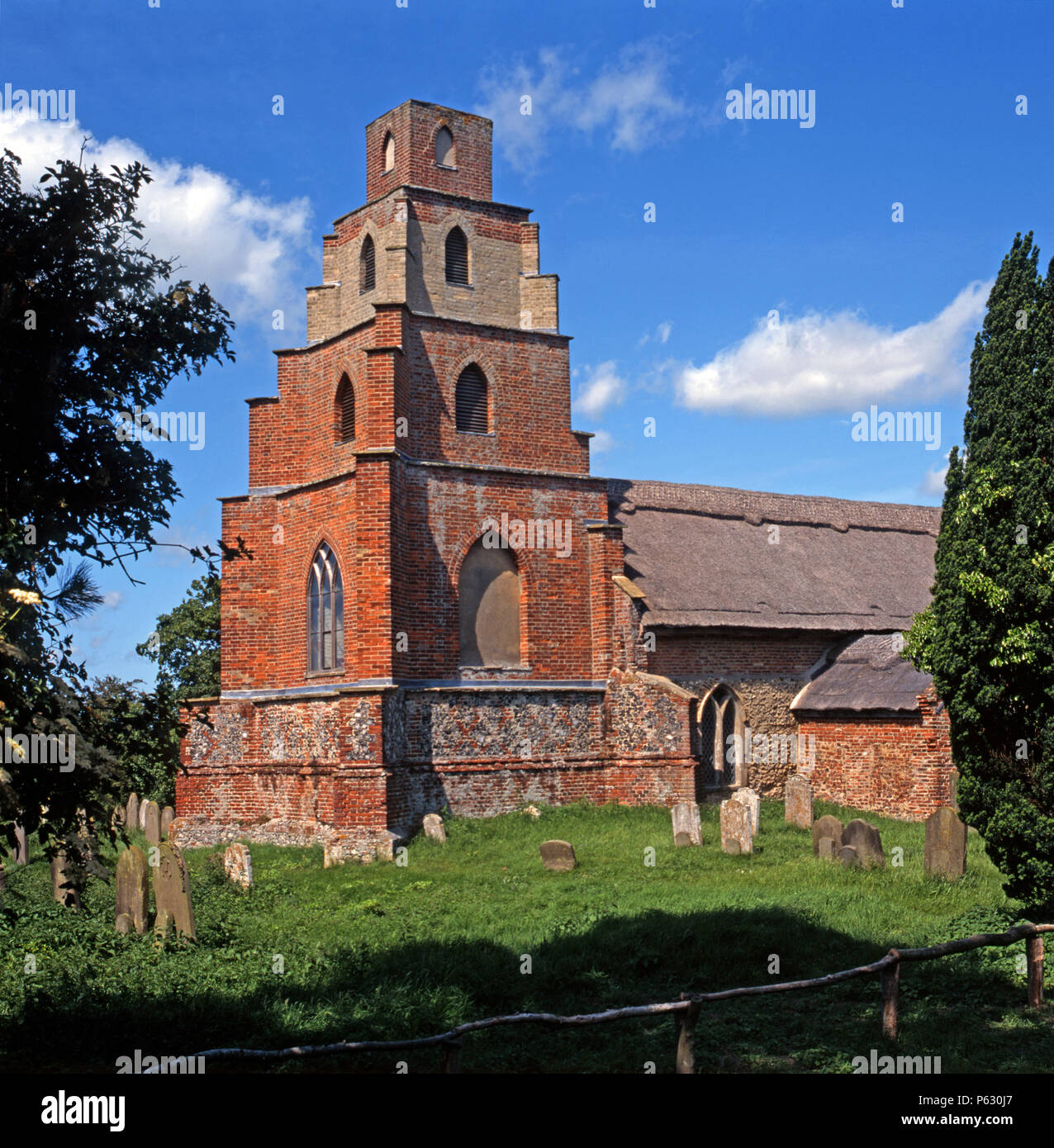 Church of St Mary the Virgin, Burgh St Peter, Norfolk, England, 1995 ...