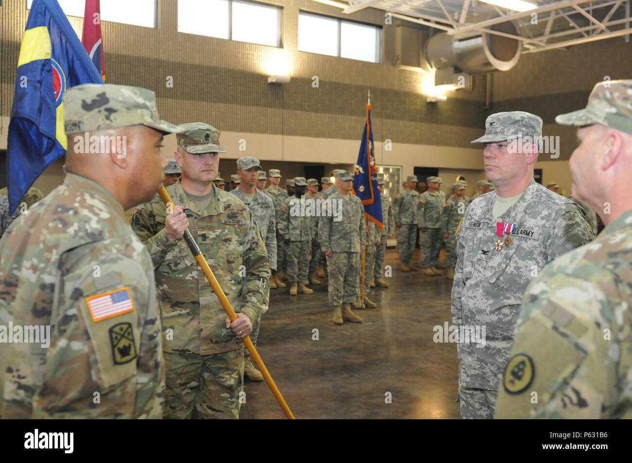 PHOTO CAPTION (DSC 1624.JPG): Incoming 30th Troop Command Colonel ...