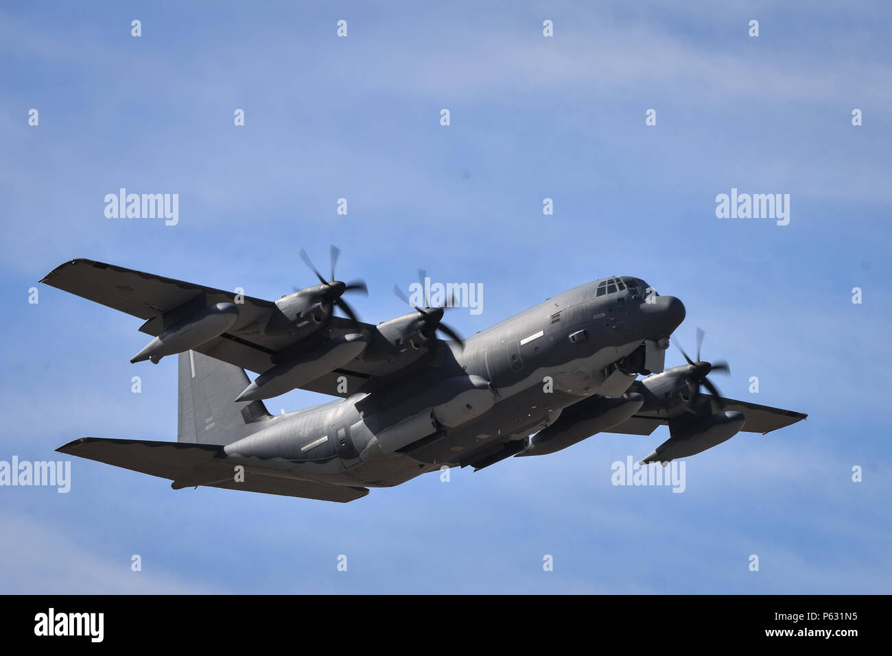 Cadets with the U.S. Air Force Academy depart Cannon on an MC-130 J ...