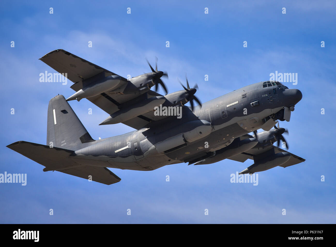 Cadets with the U.S. Air Force Academy depart Cannon on an MC-130 J ...