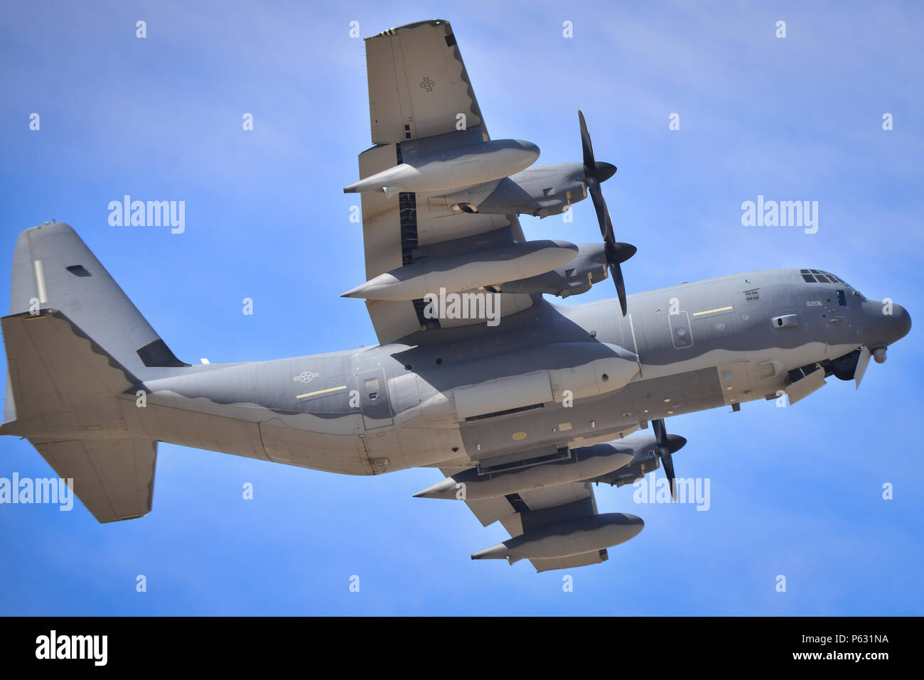 Cadets with the U.S. Air Force Academy depart Cannon on an MC-130 J ...