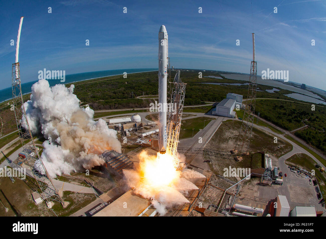 The 45th Space Wing supported SpaceX’s successful launch of a Falcon 9 ...