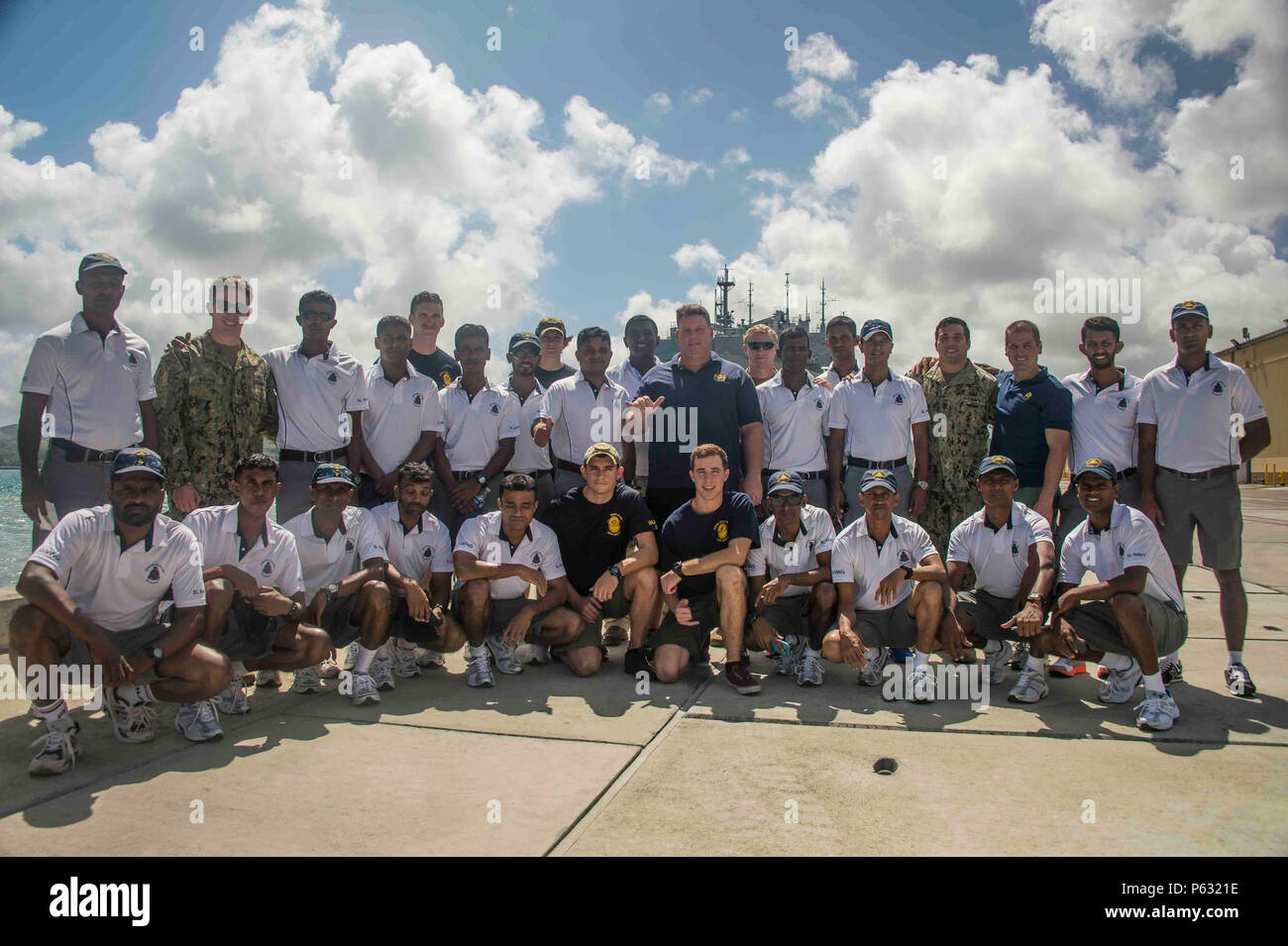 Sailors assigned to various units in Explosive Ordnance Mobile Unit ...