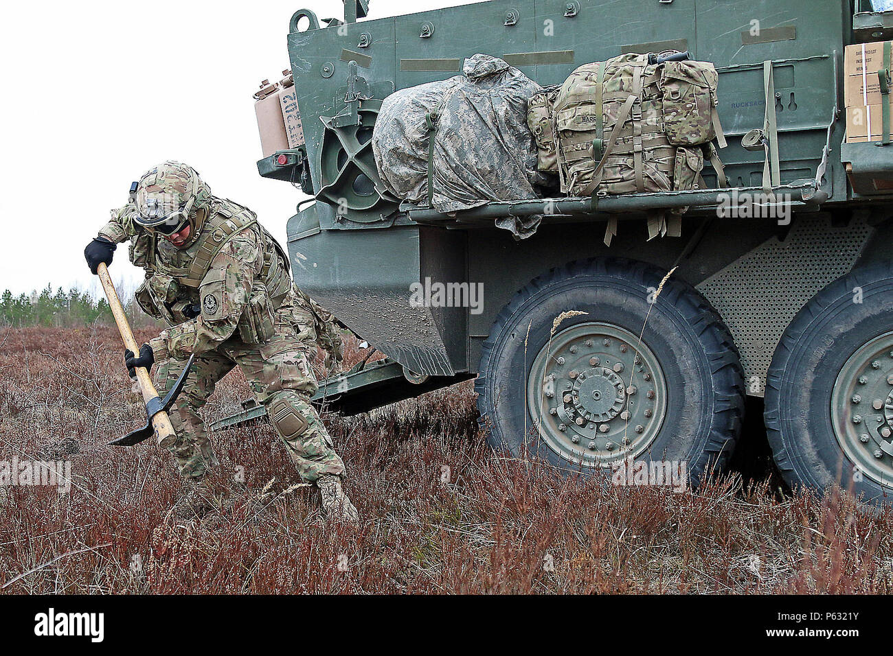 Staff Sgt. Jorge Ramirez, an indirect fire infantryman assigned to ...