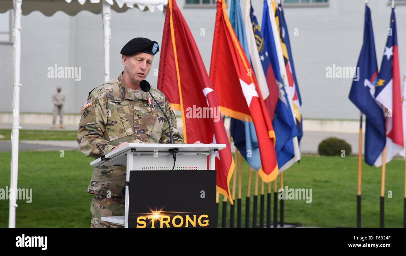 Retirement ceremony for Brig. Gen. John H. Hort, USAREUR G3 Commanding ...