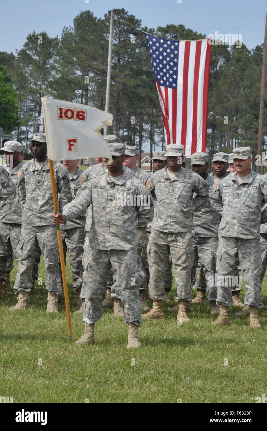 Soldiers assigned to the 2nd Battalion, 198th Armored Regiment stand in ...