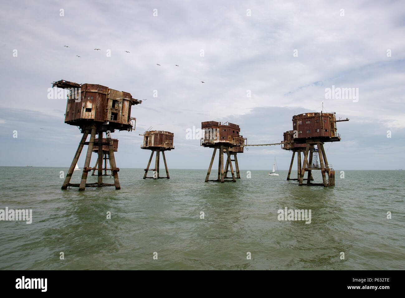 Maunsell naval forts hi-res stock photography and images - Alamy