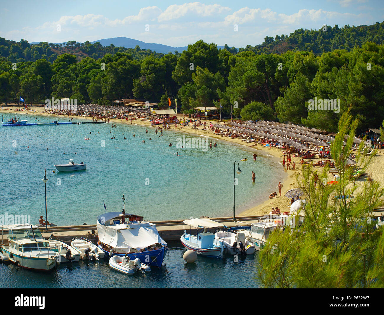 Koukounaries beach hi-res stock photography and images - Alamy