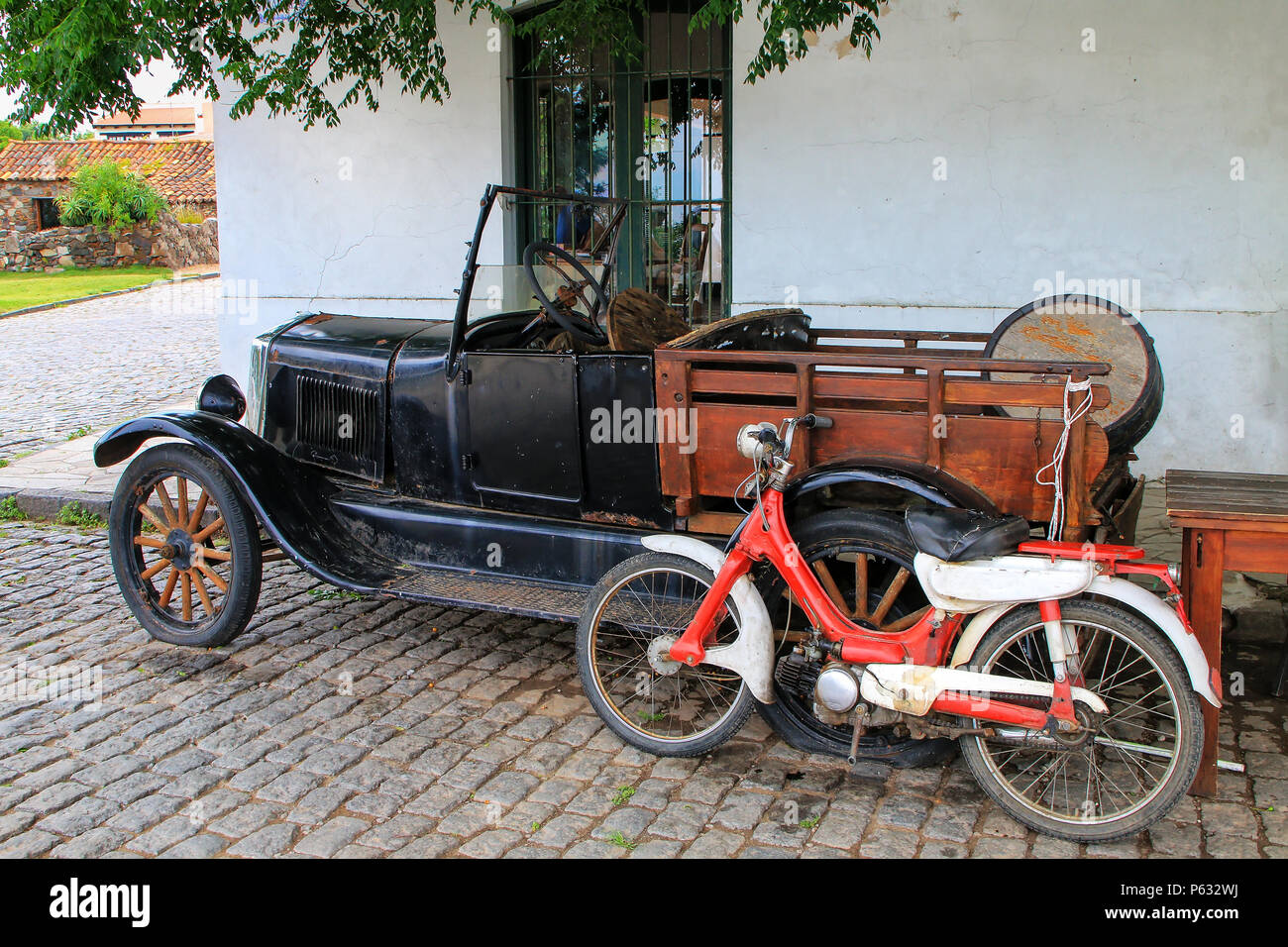 Classic motorcycle car hi-res stock photography and images - Alamy