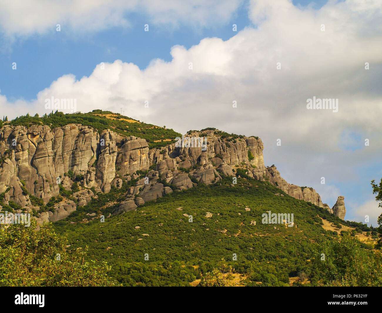 Cliffs Of Meteora High Resolution Stock Photography and Images - Alamy