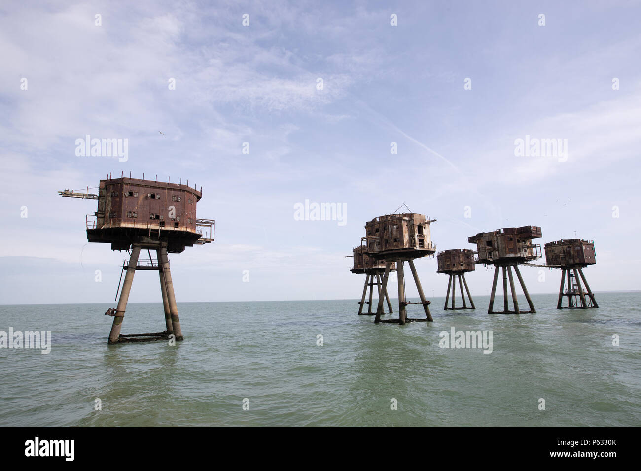 Maunsell naval forts hi-res stock photography and images - Alamy