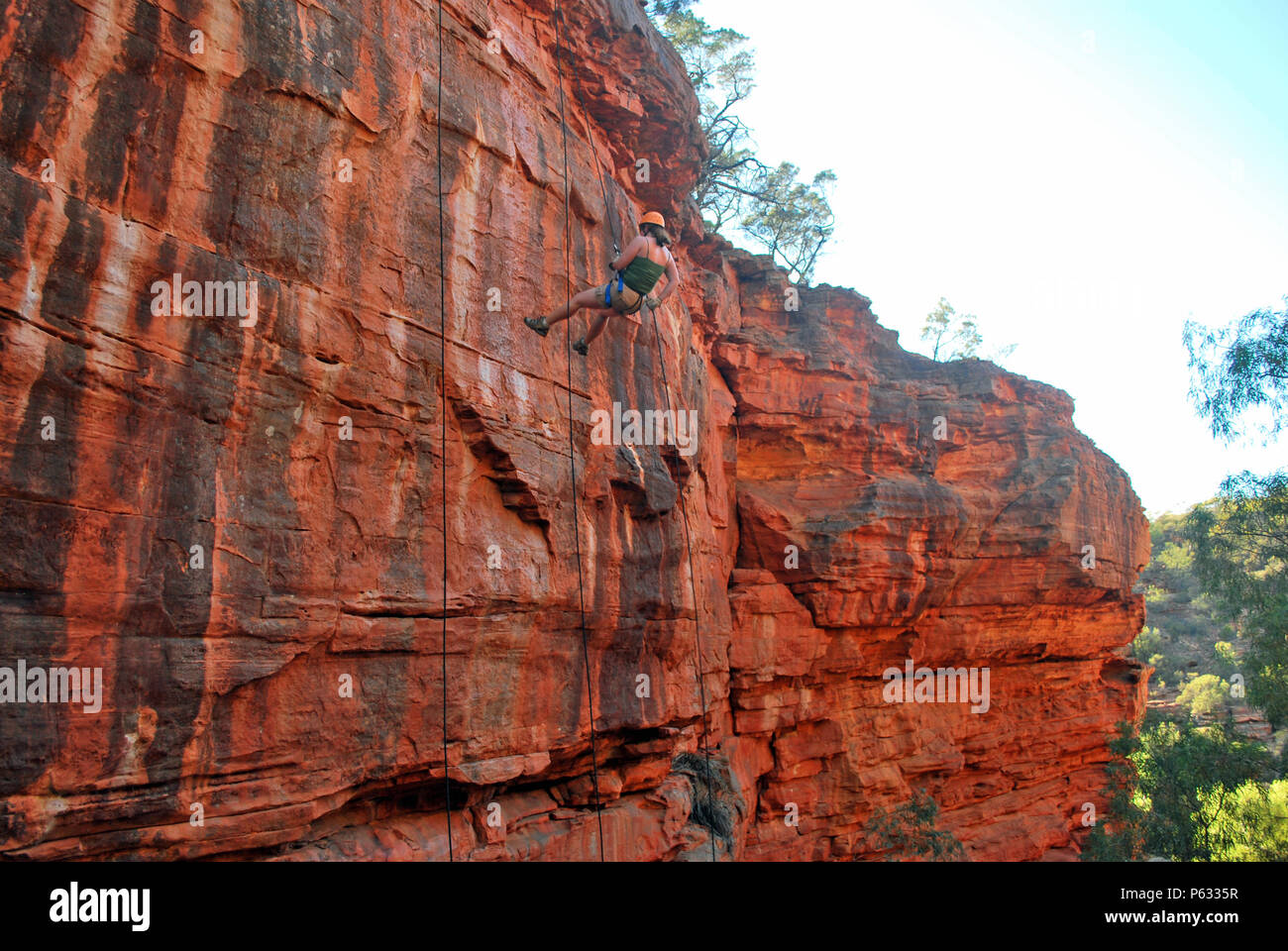 Abseiling in the hi-res stock photography and images - Alamy