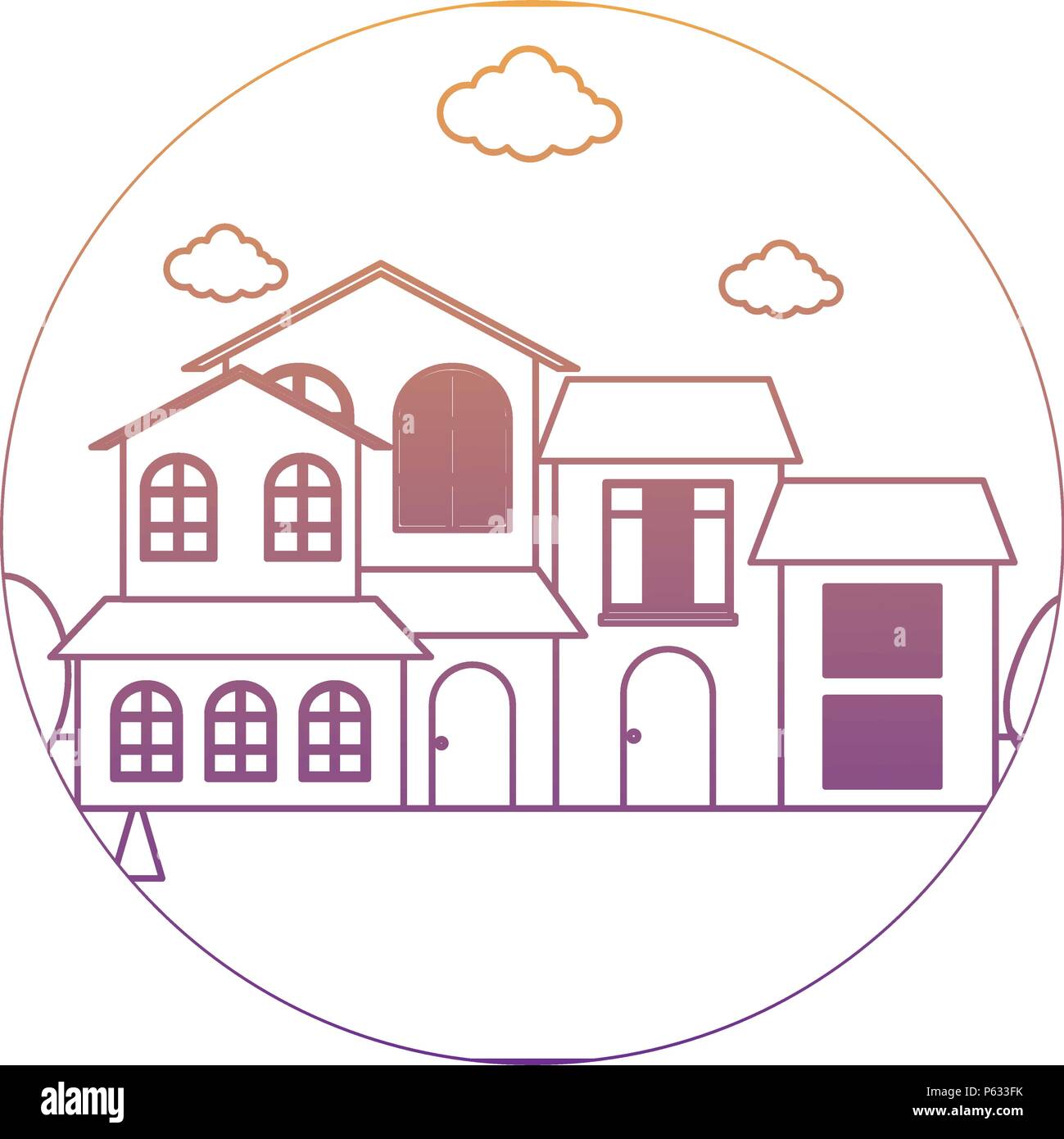 Circular Housing Estate High Resolution Stock Photography and Images ...