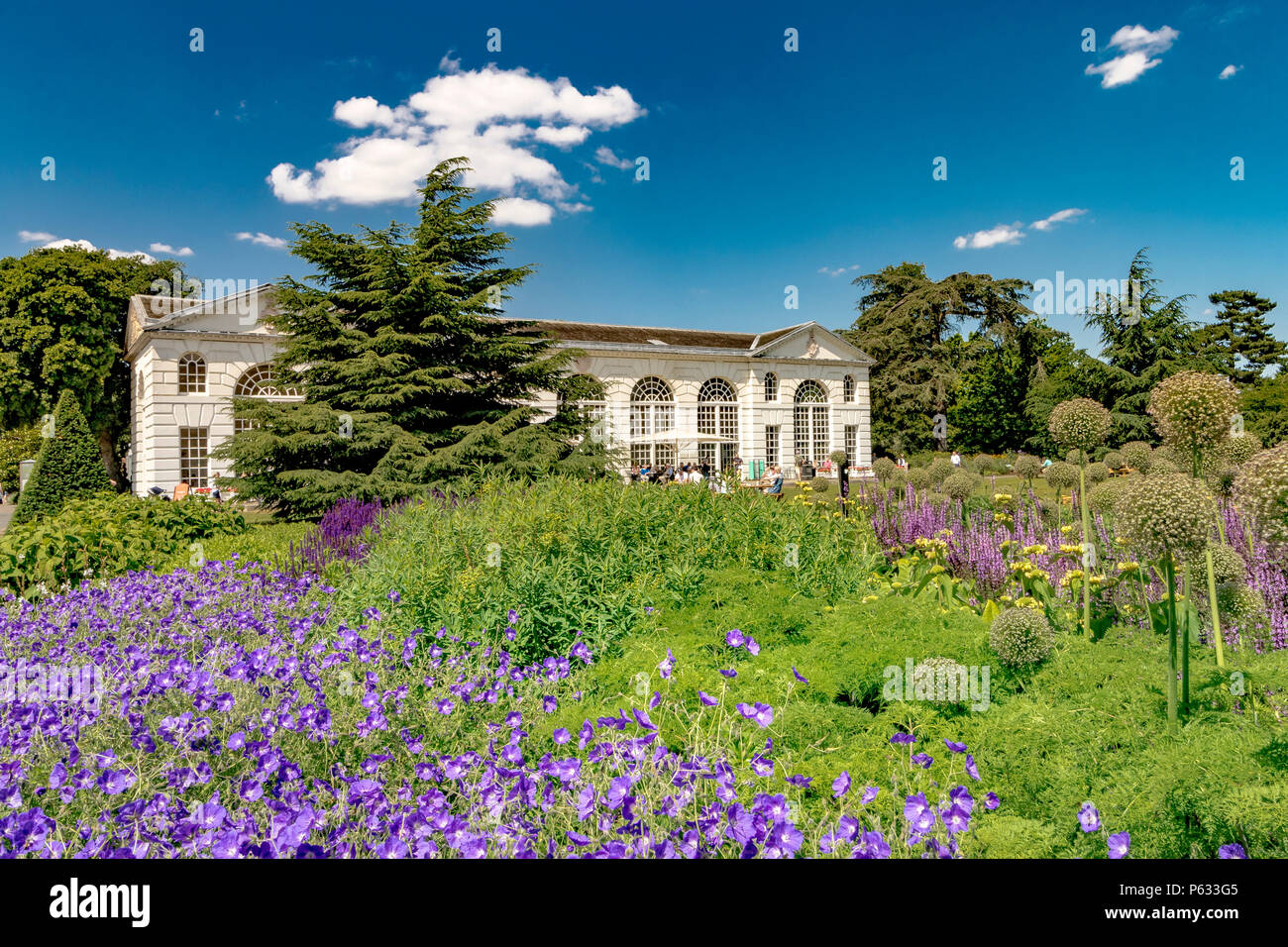 The Orangery At The Royal Botanic Gardens, Kew Gardens, London, UK ...