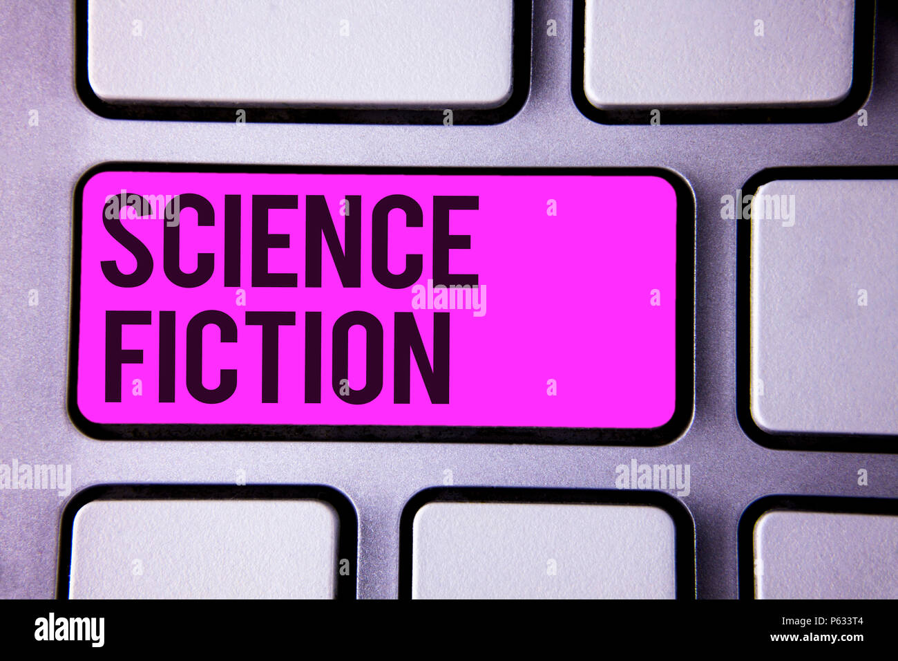 Writing note showing Science Fiction. Business photo showcasing Fantasy ...