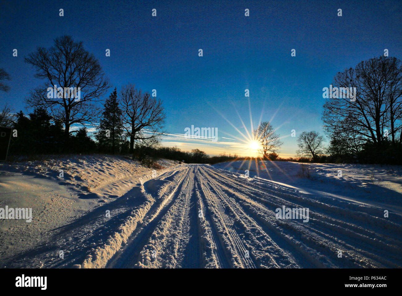 Deep snow michigan hi-res stock photography and images - Alamy