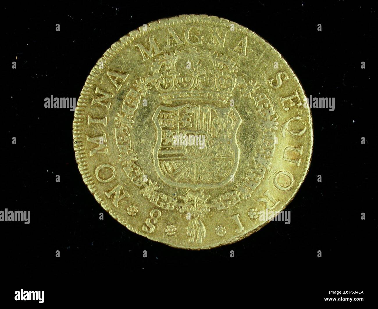 NUMISMATICA. MONEDA MODERNA. OCHO ESCUDOS DE ORO, DE FERNANDO VI ...