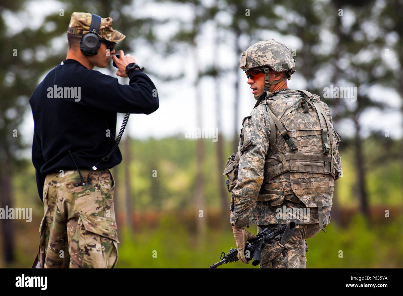 U.S. Army Ranger Capt. Robert Killian, from the Army National Guard ...