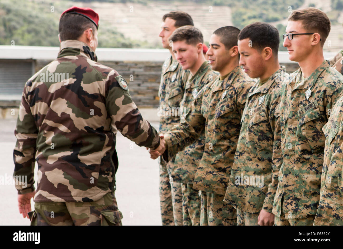 French marine commandos hi-res stock photography and images - Alamy