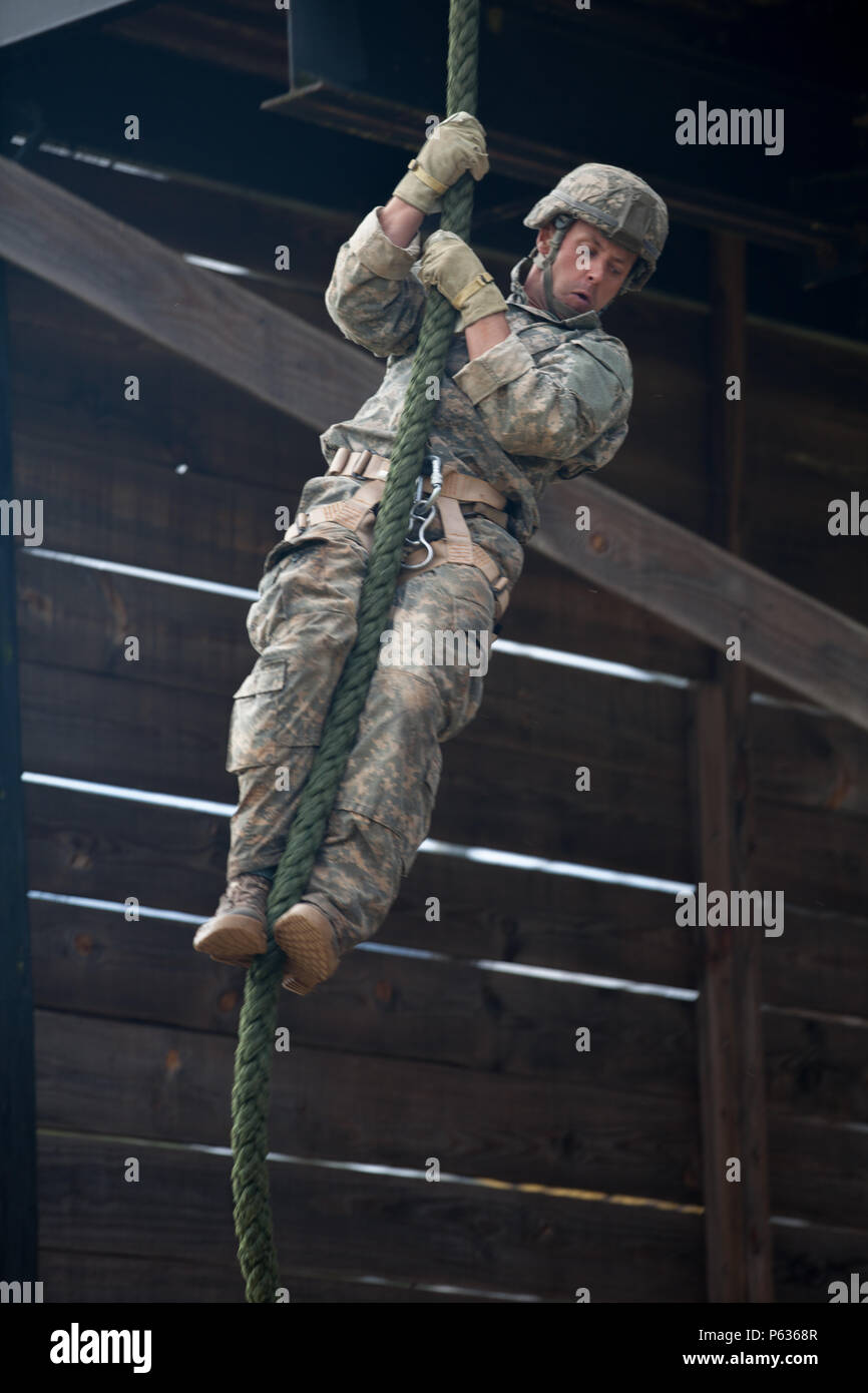 U.S. Army Staff Sgt. Michael Roggero, assigned to the Airborne and ...