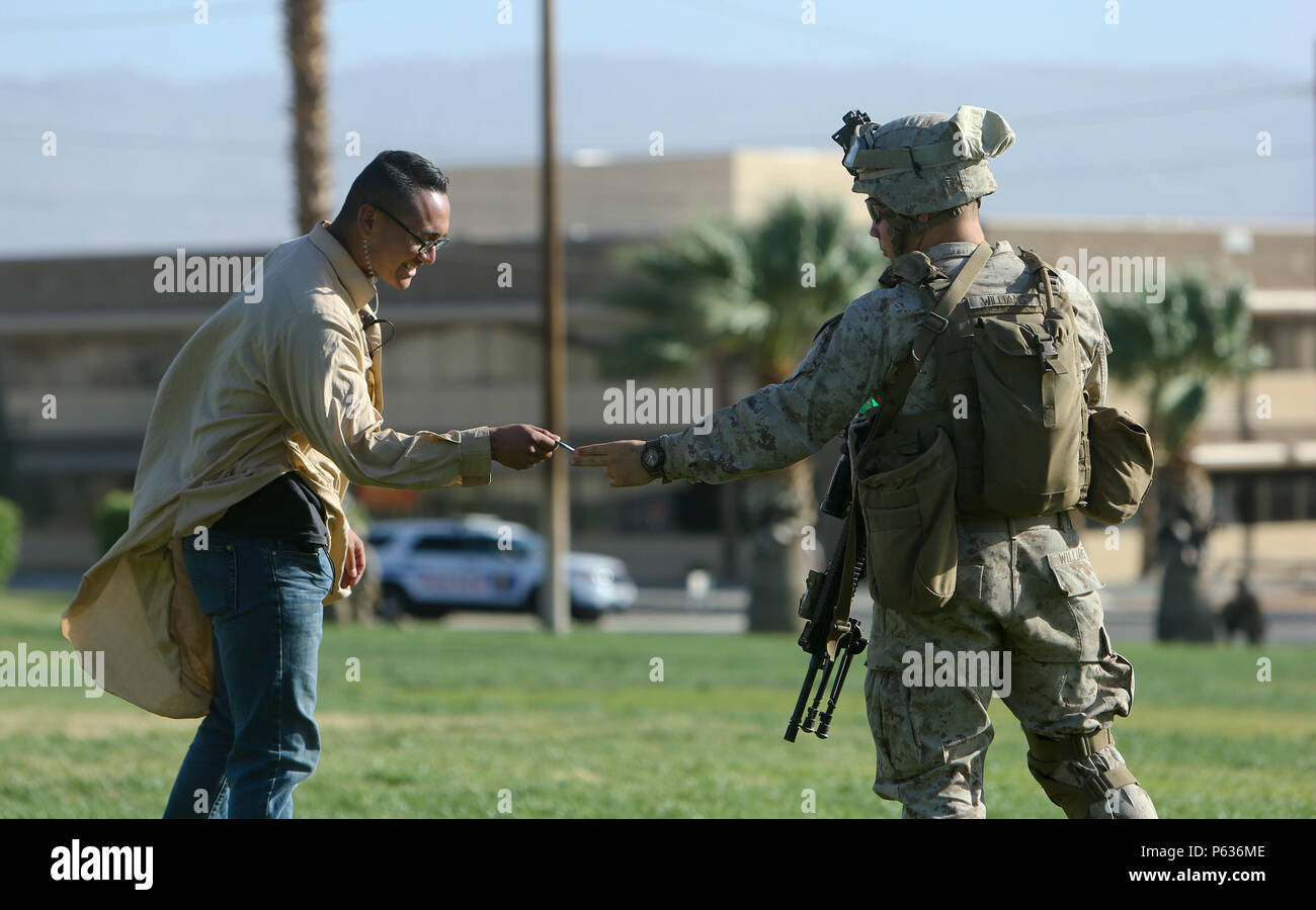 U.S. Marine Corps Lance Cpl. Anthony Sava, serves as a non-combatant ...