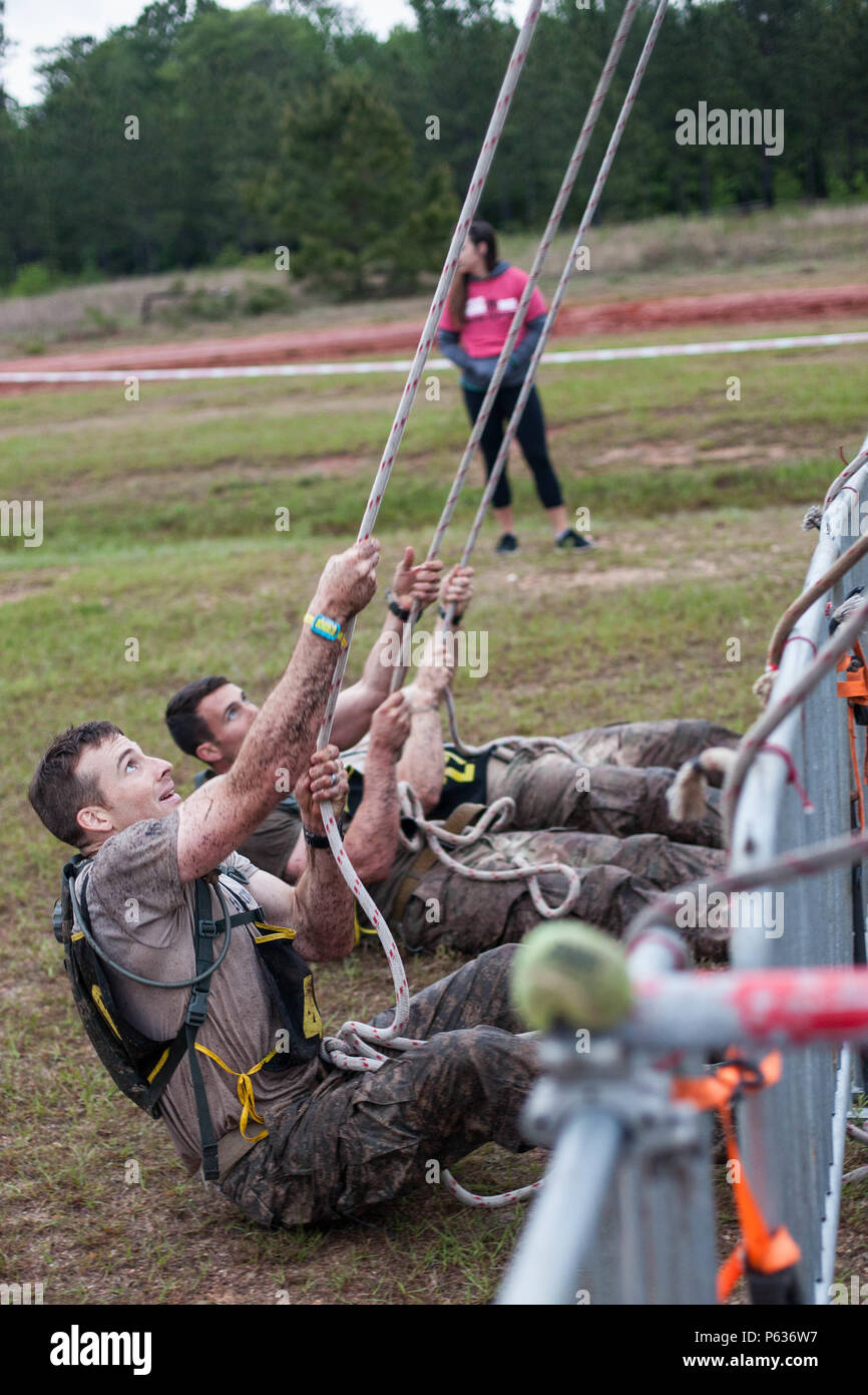 U.S. Army Ranger, Capt. Bert Ferguson, 7th Special Forces Group, uses a ...