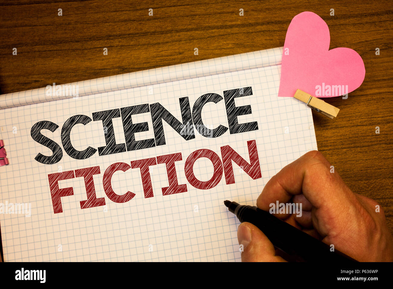 Writing about fantasy sci fi hi-res stock photography and images - Alamy
