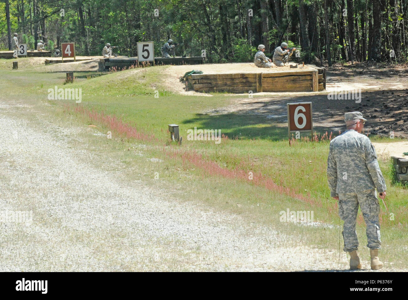 Soldiers from the 678th Air Defense Brigade, South Carolina National ...