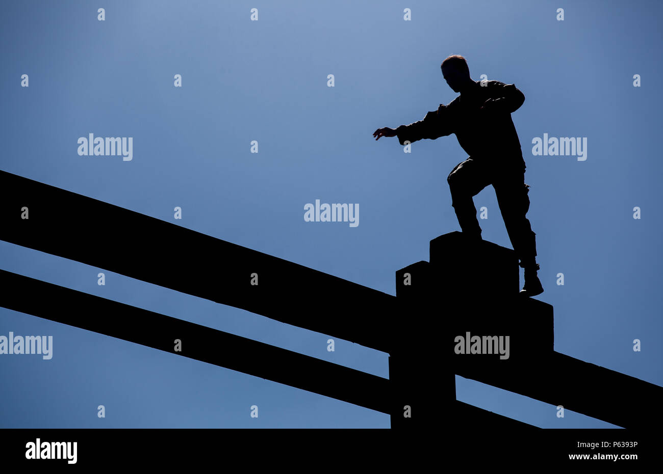 U.S. Army Sgt. 1st Class Keith Batchelder, assigned to the 7th Special ...