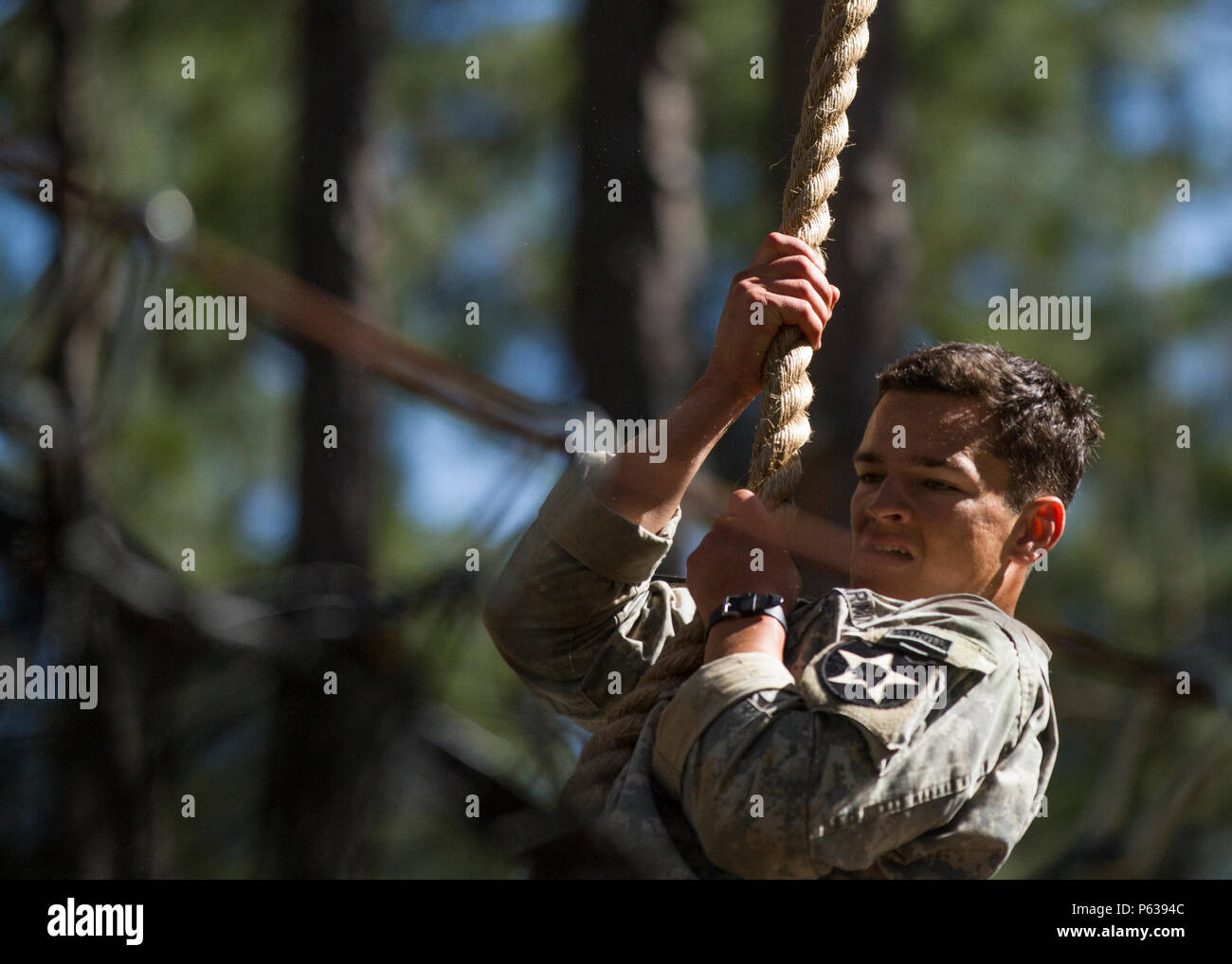 U.S. Army Ranger 1st Lt. Christopher Jarrett, assigned to the 7th ...