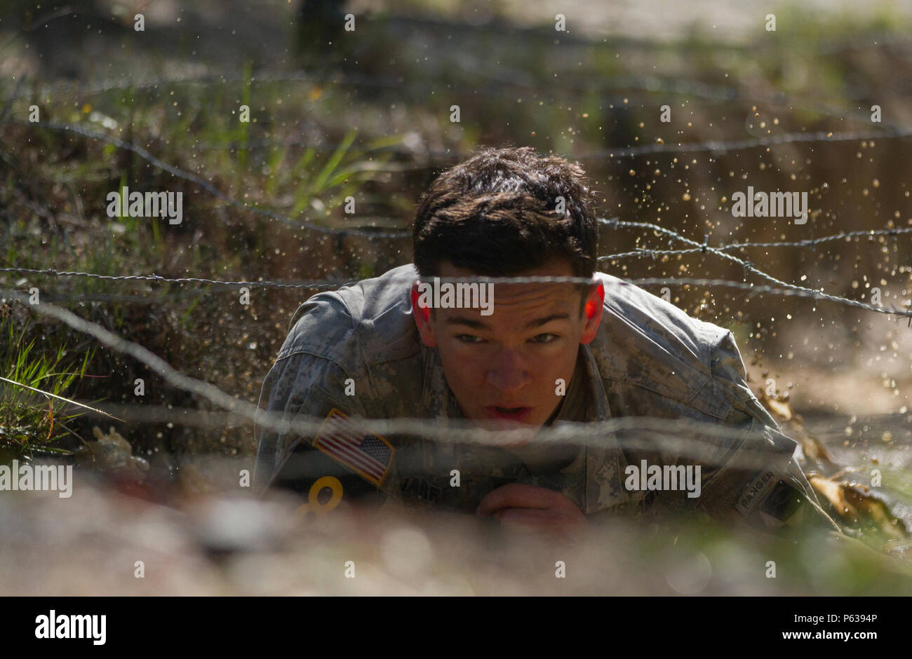 U.S. Army Ranger 1st Lt. Christopher Jarrett, assigned to the 7th ...
