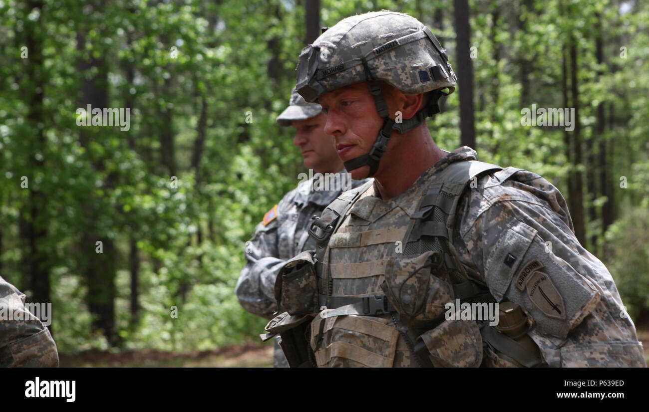 U.S. Army Capt. Riley Morris, assigned to the Airborne and Ranger ...